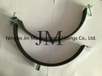 China M8 / M10 Nut Heavy Duty Large Diameter Hose Clamps With Zinc Plated Surface for sale