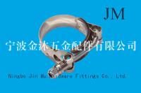 China All Stainless T Bolt Hose Clamp with 19 mm Wide Band Size 60 mm - 64 mm for sale