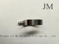 China All Stainless T Bolt Hose Clamp with 19 mm Wide Band Size 60 mm - 64 mm for sale