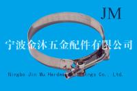 China 2 Inch Heavy Duty T Bolt Clamps , Stainless Steel T Bolt Exhaust Clamp FCC / SGS for sale