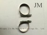 China Custom Stainless Steel Exhaust Hose Pipe V Band Clamp Corrosion Resistance for sale