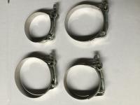 China High Pressure Stainless Steel T Bolt Spring Loaded Clamps Head Crossed Screw Type for sale