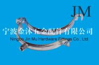 China Customized Industrial Hose Clamps With 8 - 10 Micron Thick Electro Galvanized for sale