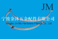 China 25 mm Band Width Quick Connect Hose Clamps , Galvanised Ventilation Pipe Clamp for sale