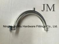 China Round Industrial Hose Clamps With White Zinc Electro galvanized Size 200 mm for sale