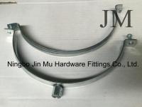 China 8 inch large Stainless steel tubing clamps for Vent Pipe Fittings ,  Wall Mounted for sale