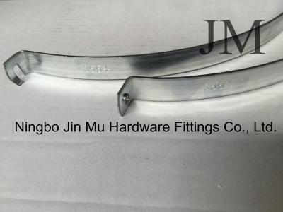China 20 mm Bandwidth 1.8 mm Thickness Industrial Hose Clamps with M8 / M10 Connection for sale