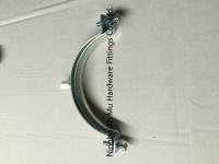 China Wall Mounted Heavy Duty Industrial Hose Clamps with M8 / M10 Thread 2.5 mm Thickness for sale