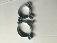 China M8 / M10 Nut Screw Hole Metal Tube Clamps With Electro Galvanized Surface for sale