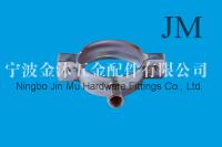 China Professional Pipe Fitting Clamps 1.2mm Thickness Size Diameter 47 mm - 51 mm for sale