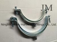 China 3/8 - 8 Inch Pipe Clamps , M8 / M10 Connection Tube Clamps Stainless Steel for sale