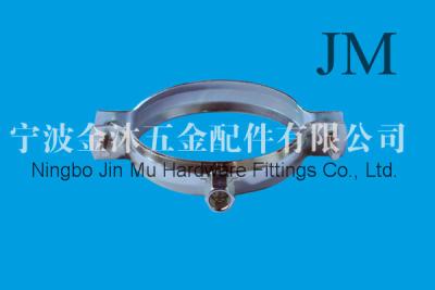 China Short Tonque Riser Pipe Fitting Clamps With carbon steel / Metal ,  M8 / M10 Nut Connect for sale