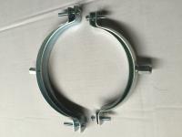 China Adjustable Pipe Fitting Water Pipe Clamp , 4 Inch Stainless Steel Tubing Clamps for sale