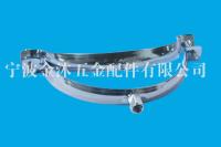 China Stainless Steel Tube Clamp Fittings , Wall Mount Pipe Alignment Clamp CE / ROHS / FCC for sale
