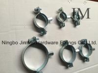 China Stainless Steel Tube Clamp Fittings , Wall Mount Pipe Alignment Clamp CE / ROHS / FCC for sale