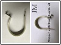 China Fixed Metal Cable Clamps , Electrical Wire Cable Clips High Temperature Resistance for sale