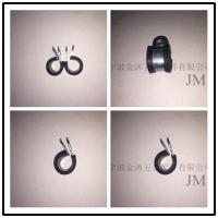 China Galvanized / Stainless Steel Rubber Lined Hose Clamp 9 mm - 12 mm Bandwidth for sale