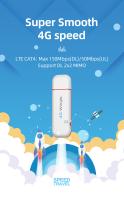 China Wireless 150Mbps Mobile 4G USB Dongle Sim Card Portable Broadband Dongle for sale