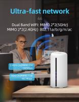 China Mobile Dual Band 5Ghz Wifi Router With SIM Card 1800Mbps Unlock for sale