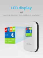 China MIFI Mobile 4G Router With Screen 2700mAh-3000mAh Pocket WiFi Modem Unlocked for sale