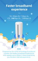 China 2.4GHz 5G NR 5Ghz Wifi Modem Router N1 N41 N77  N78 N79 for sale