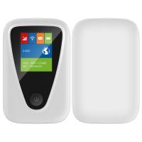 China Black White Unlocked Mobile WiFi Router 4G With SIM Card for sale