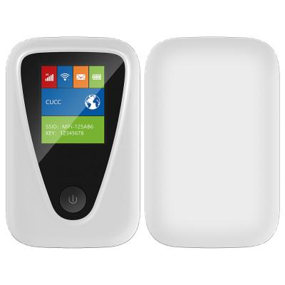China Black White Unlocked Mobile WiFi Router 4G With SIM Card for sale