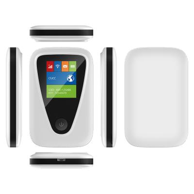 China High Speed Pocket Mobile 4G Router , 3000mAh Mobile Hotspot Router Unlocked for sale