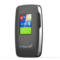 China 3000mAh Pocket WIFI Hotspot Mobile 4G Router With Screen Black Unlocked for sale