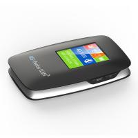 China 3000mAh Pocket WIFI Hotspot Mobile 4G Router With Screen Black Unlocked for sale