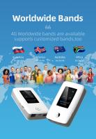 China 5000mAh 4G Wireless Pocket Router With RJ45 Wan Lan Port for sale