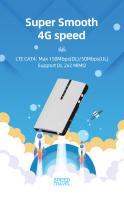 China High Speed 150Mbps Mobile Hotspot 4G Lte Router For Travel 2100mAh Battery for sale