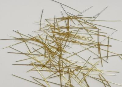 China Copper Coated Micro Steel Fiber 0.2mm 13mm for Precast Panels 2800MPa Tensile Strength for sale