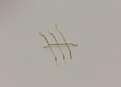 China RPC Hooked Ends Copper Coated Micro Steel Fiber 2800MPa for Concrete Reinforcement 13mm for sale