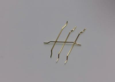 China Copper Coated Hooked End Steel Fiber 0.2mm 13mm High Tensile 2500MPa for Concrete Reinforcement for sale