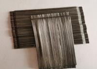 China Q195 Bright Smooth Glued Steel Fiber 80/60BG for Concrete Reinforcement Cracking Resistance for sale