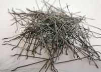 China Hooked Ends Loose Steel Fiber YS-50/30 High Tensile Strength 1100Mpa 0.6mm Diameter 30mm Length for sale