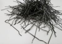 China 0.75mm Hooked End Steel Fiber 80 Aspect Ratio Crack Resistance for Industrial Slab for sale