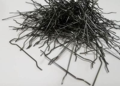 China 0.75mm Hooked End Steel Fiber 80 Aspect Ratio Crack Resistance for Industrial Slab for sale