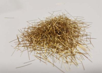 China Copper Coated Micro Steel Fiber 0.22x13mm for Concrete Reinforcement Cracking Resistance for sale