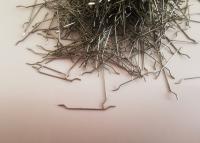 China Hooked End Concrete Steel Fiber 60/25 Crack Resistant Low Carbon 0.4mm x 25mm for sale