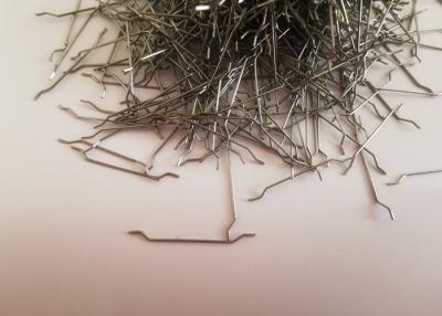 China Hooked End Concrete Steel Fiber 60/25 Crack Resistant Low Carbon 0.4mm x 25mm for sale
