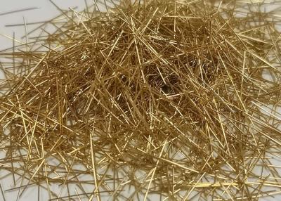 China Copper Coated Micro Steel Fiber 6mm Length for Precast Concrete Slab Reinforcement for sale