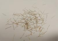 China Copper Coated Micro Steel Fiber 2500MPa Tensile Strength for Concrete Slab Reinforcement for sale