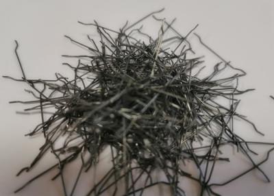 China 55/30 Hooked End Concrete Steel Fiber High Tensile Strength Crack Resistant 30mm for sale