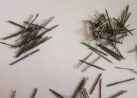 China Melt Extracted 430 Stainless Steel Fiber 25mm 0.40mm Heat Resistant for Furnace Refractories for sale
