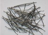 China 50/50 Carbon Concrete Reinforced Hooked Ends Steel Fiber 1mm 50mm for Aircraft Runway for sale