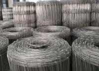 China 200g/m2 Zinc Coated Breeding Fence 1-2m Cattle Woven Wire Livestock Fencing for sale
