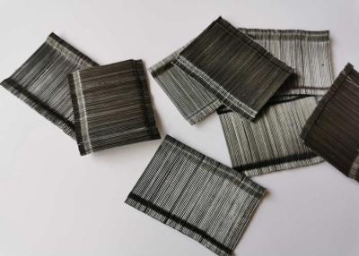 China Glued Steel Fiber for Concrete Reinforcement 1mm x 60mm 1100MPa for sale