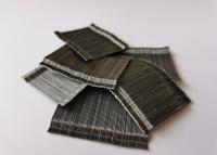 China Glued Hooked Steel Fiber 0.9mm x 50mm High Tensile Strength 1100MPa for Concrete Reinforcement for sale
